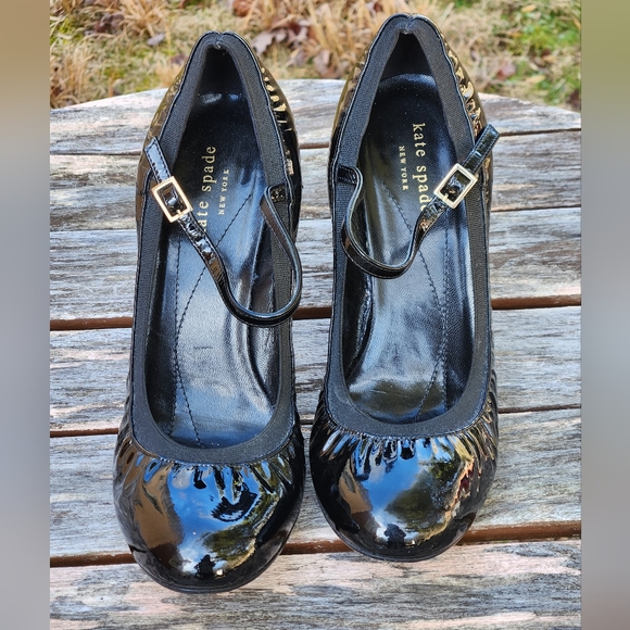 kate spade | Shoes | Kate Spade New York Ballet Patent Leather Mary ...